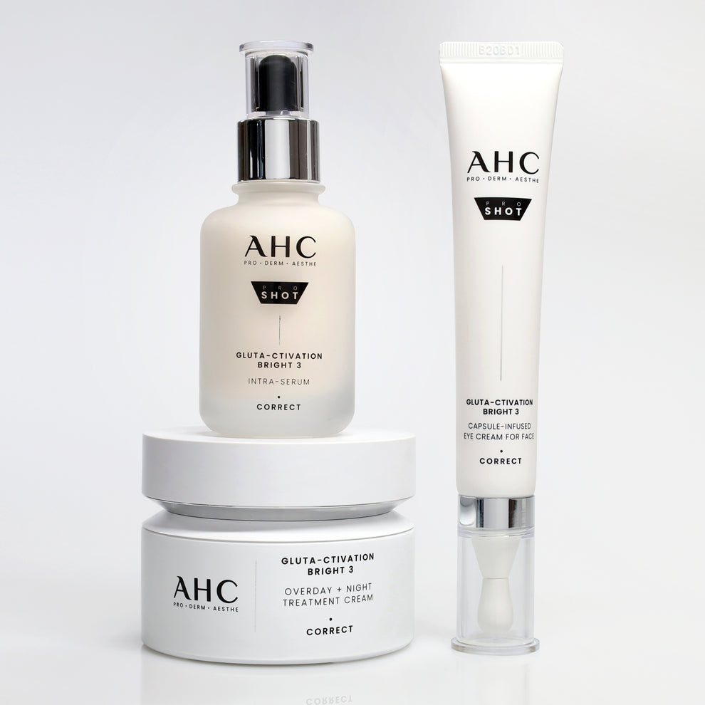 Gluta-Ctivation Bright 3 Essentials Bundle – AHC Beauty